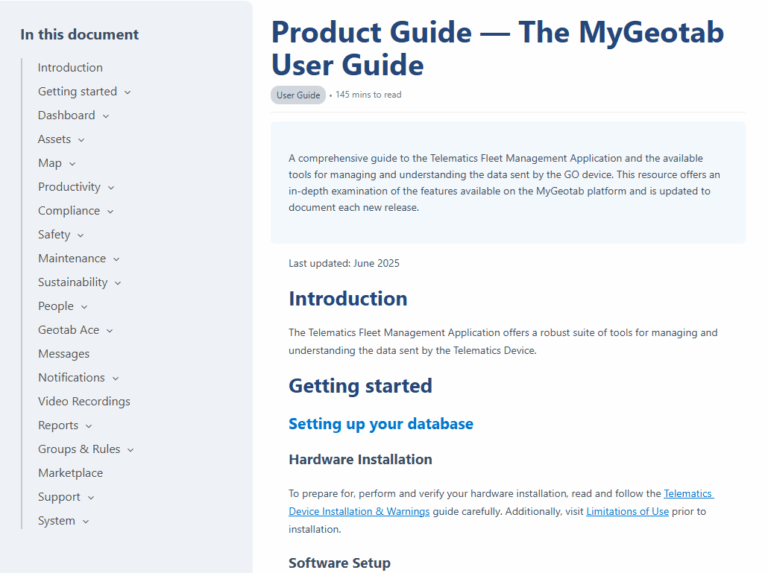 Getting Started with Geotab: A Comprehensive Guide - GPS Tracking Canada